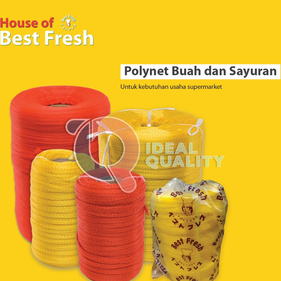Best fresh brand small fruit net / polynet roll (100m) | Shopee Malaysia