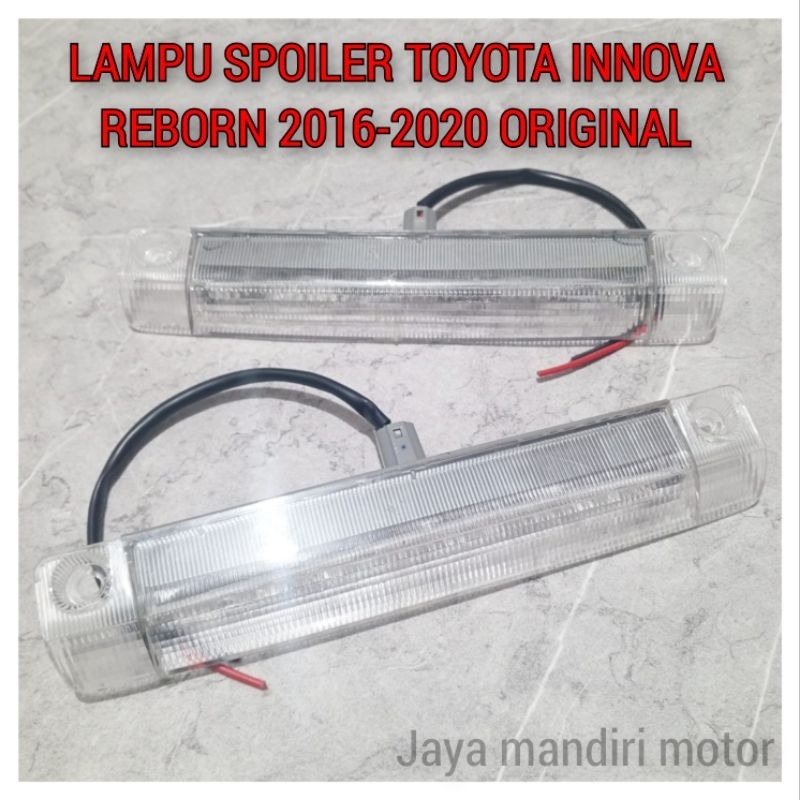 Toyota INNOVA REBORN 2016-2020 SPOILER Lamp ORIGINAL | Shopee Malaysia