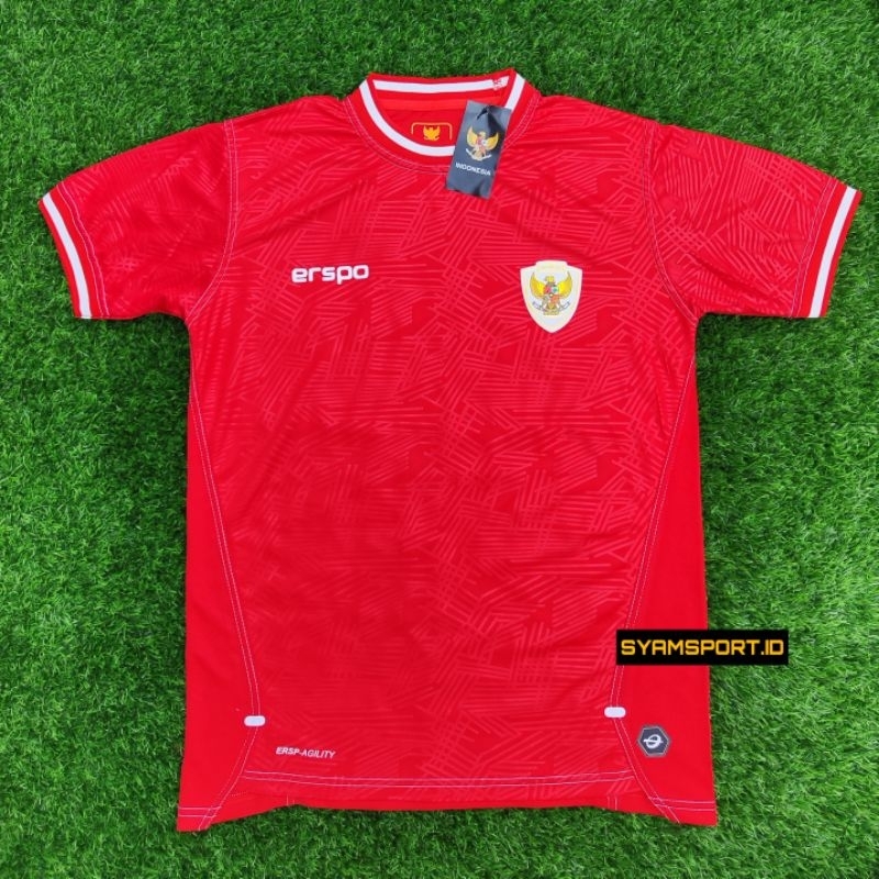 MERAH LOKAL Latest Indonesian National Team Home Jersey 2024 Local ...
