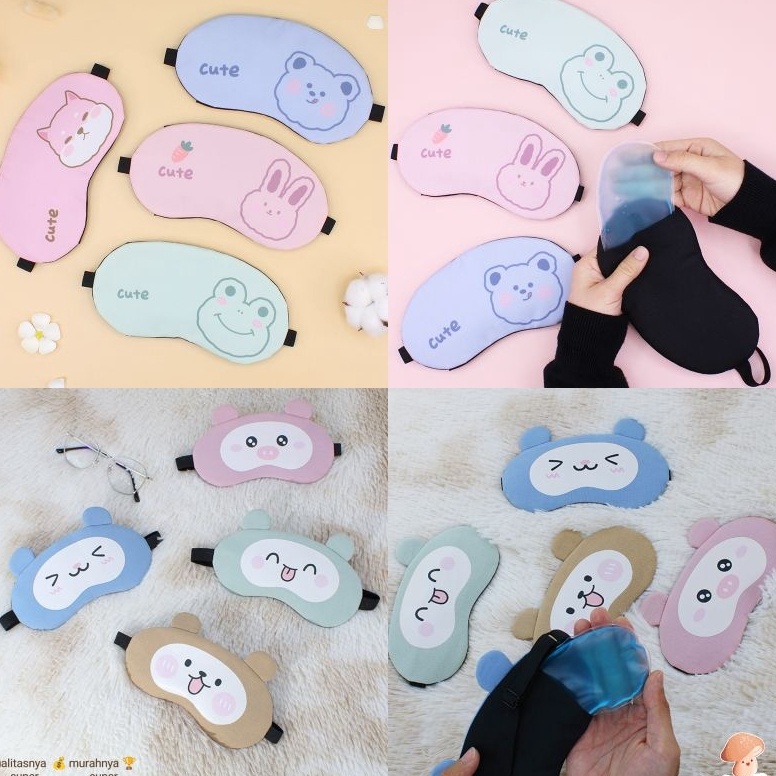 MATA Star 44 Eye Patch Sleeping Eye Mask Cute Character Sleep Mask ...