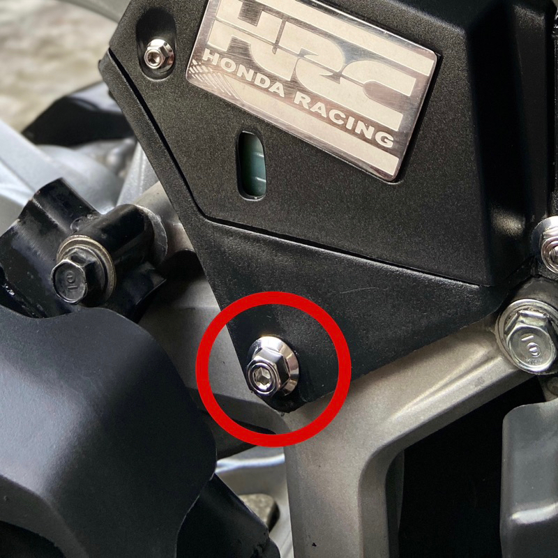 Heng Stainless Bolt Package + Airblade Hugger Hole Nut New/Old ...