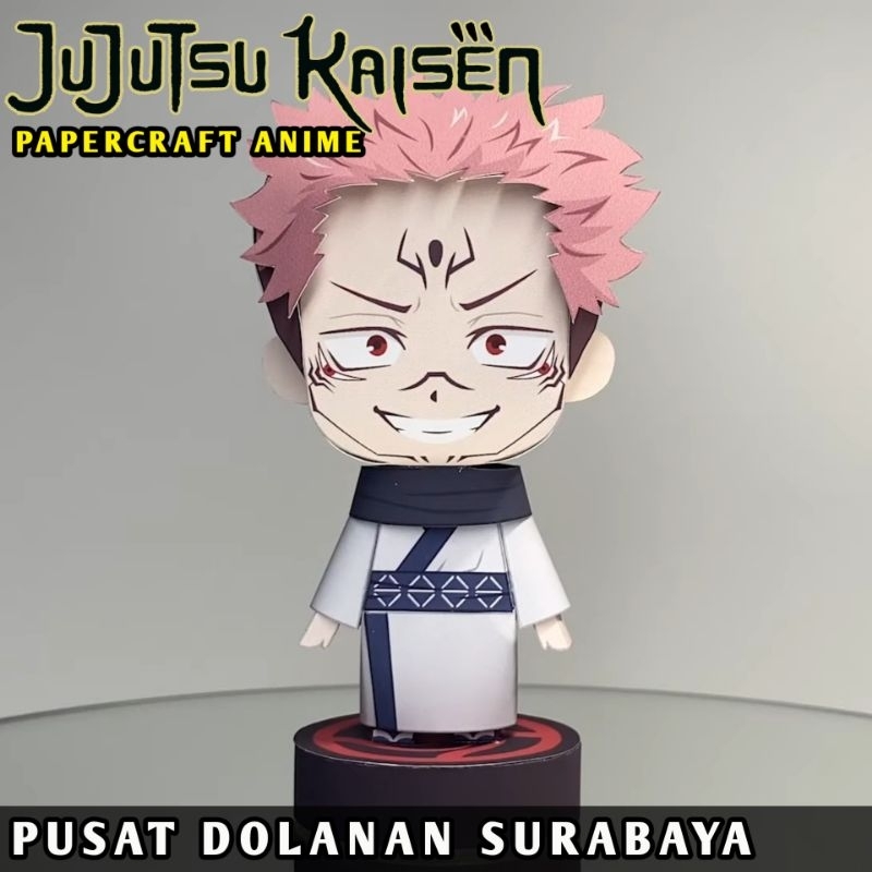 Papercraf DIY mini figure anime jujutsu kaisen sukuna | Shopee Malaysia