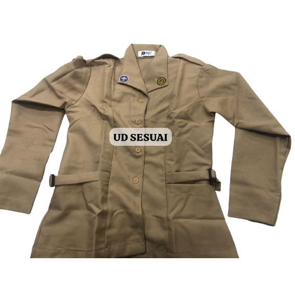 Benly Girl's Middle School Long Scout Shirt (SNI RAPILO) 100% ORIGINAL ...