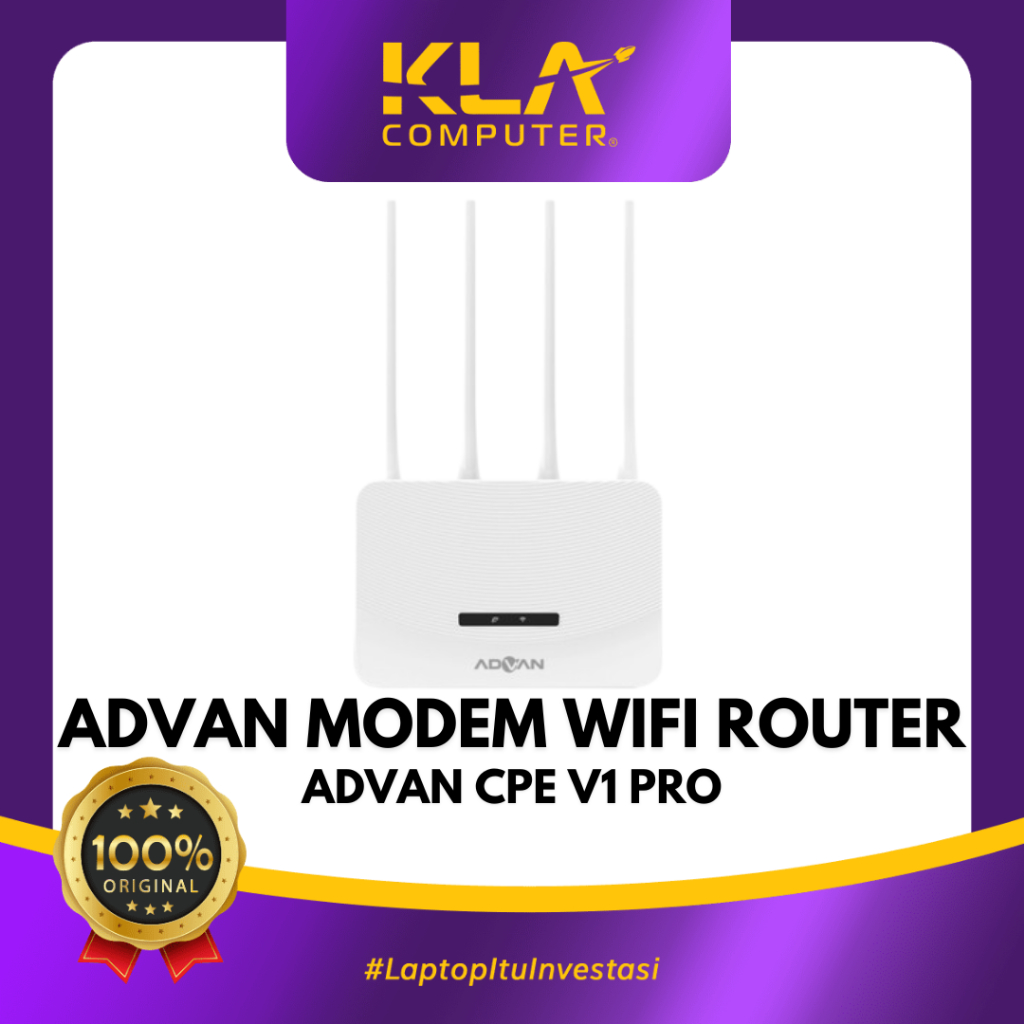 Advan CPE V1 Pro Modem + Wifi + Router + 4G LTE unlocks all operators ...