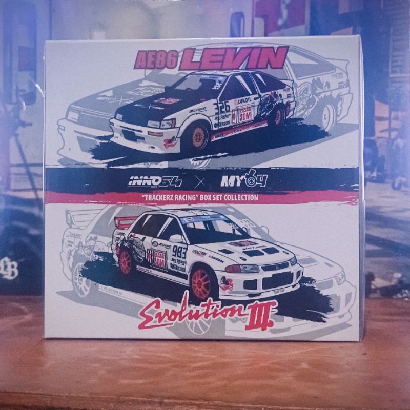 Inno64 AE86 Levin And Evolution III Box Set Limited 500 | Shopee Malaysia