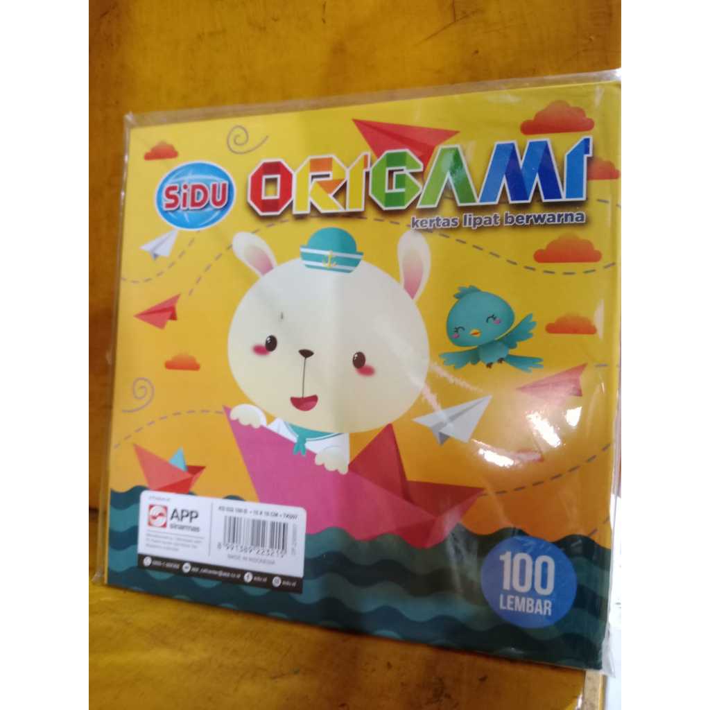 Sidu Origami Paper 16x16 1pack - 100 Sheets | Shopee Malaysia