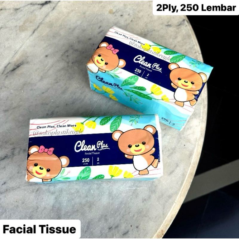 Facial Clean Tissue Plus 250 Sheets | Shopee Malaysia