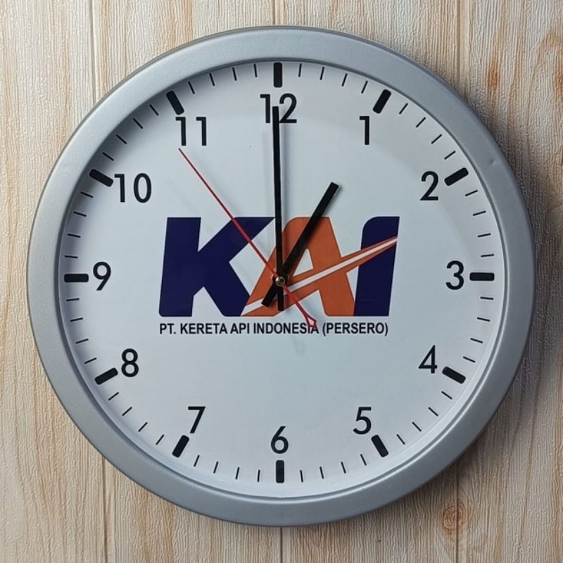 Custom KAI Logo Wall Clock 32 cm | Shopee Malaysia