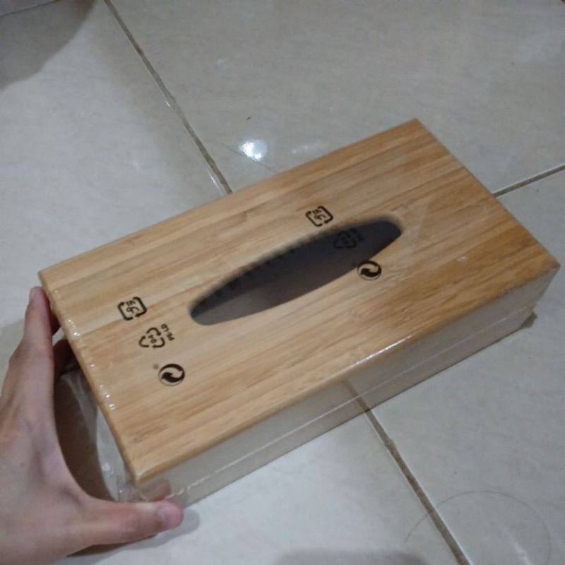 Ikea BONDLIAN tissue box, bamboo material, aesthetic tissue box TC-0482 ...