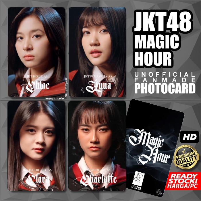 Photocard JKT48 Magic Hour Photo Card Fanmade Collection | Shopee Malaysia