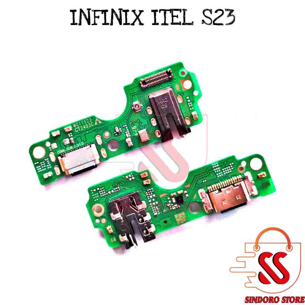 Infinix Itel S23 Usb Charger Connector Mic Pcb Board Cas Board | Shopee ...