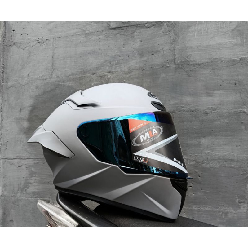 Full FACE Helmet | Mla CRYPTON Handsome Package VENOM VISOR DARK Gray ...