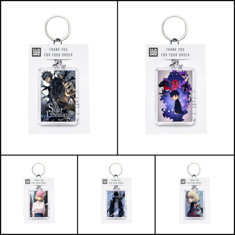 GANTUNGAN Solo Leveling Anime Keychain - Shopartonline | Shopee Malaysia