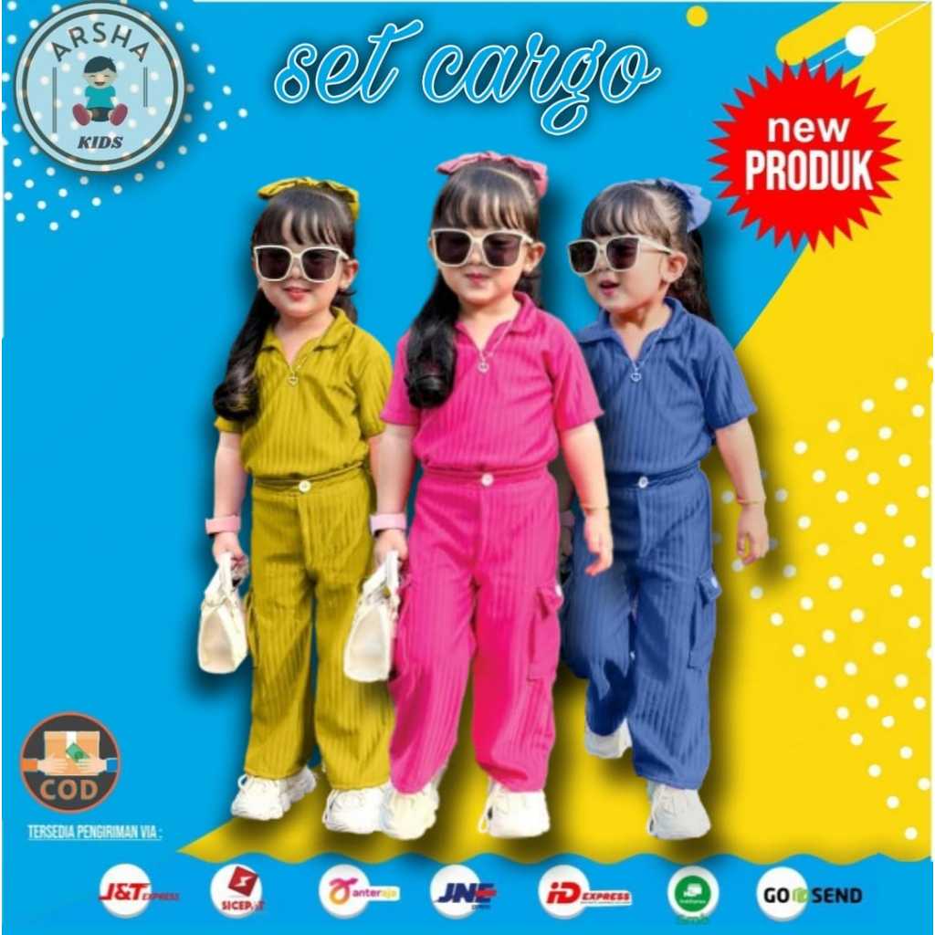 Girls Suits CARGO RIB KNIT HORNET 1-10 Years ONE SET Girls Daily Suits ...