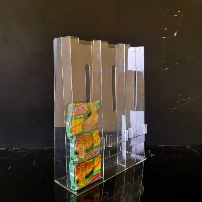 Acrylic Display Shelf Instantmie (6 Table Slots) | Shopee Malaysia