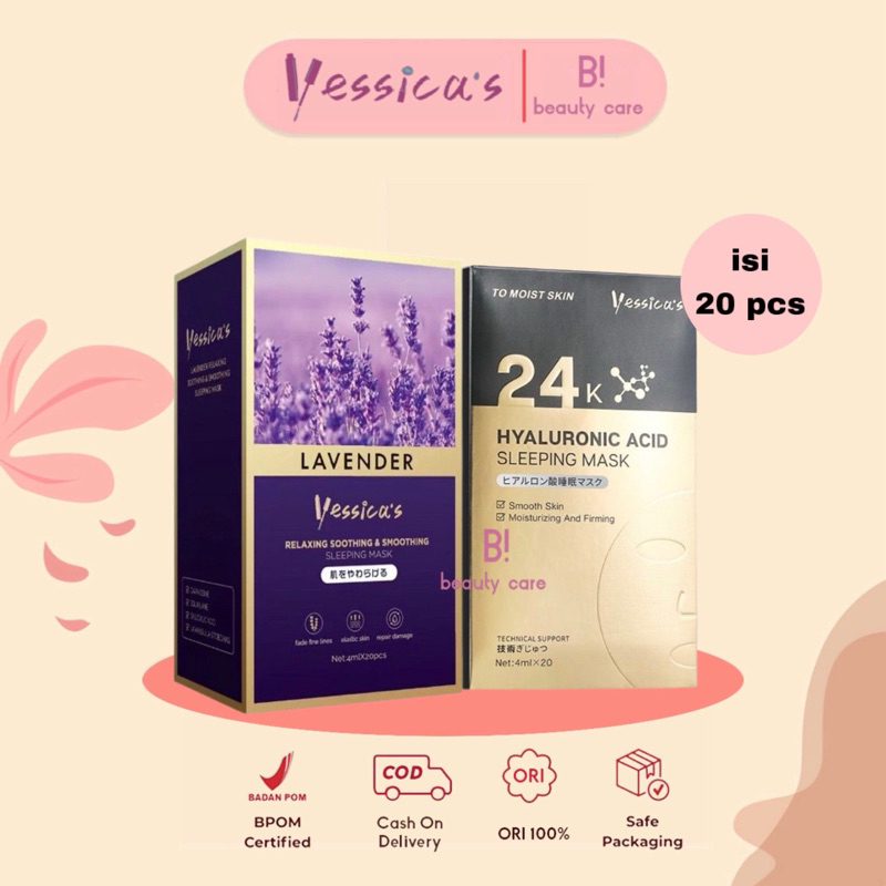 [READY Ready TO SEND] Yessica's 24k Hyaluronic Acid Sleeping Mask ...