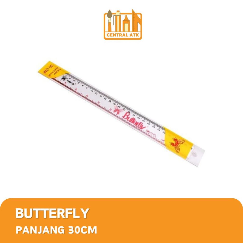 Butterfly RULER 30CM (1 PCS) | Shopee Malaysia