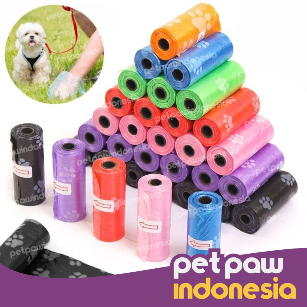 Refill Poop Bag / Plastic Dog Cat Poop Bag | Shopee Malaysia