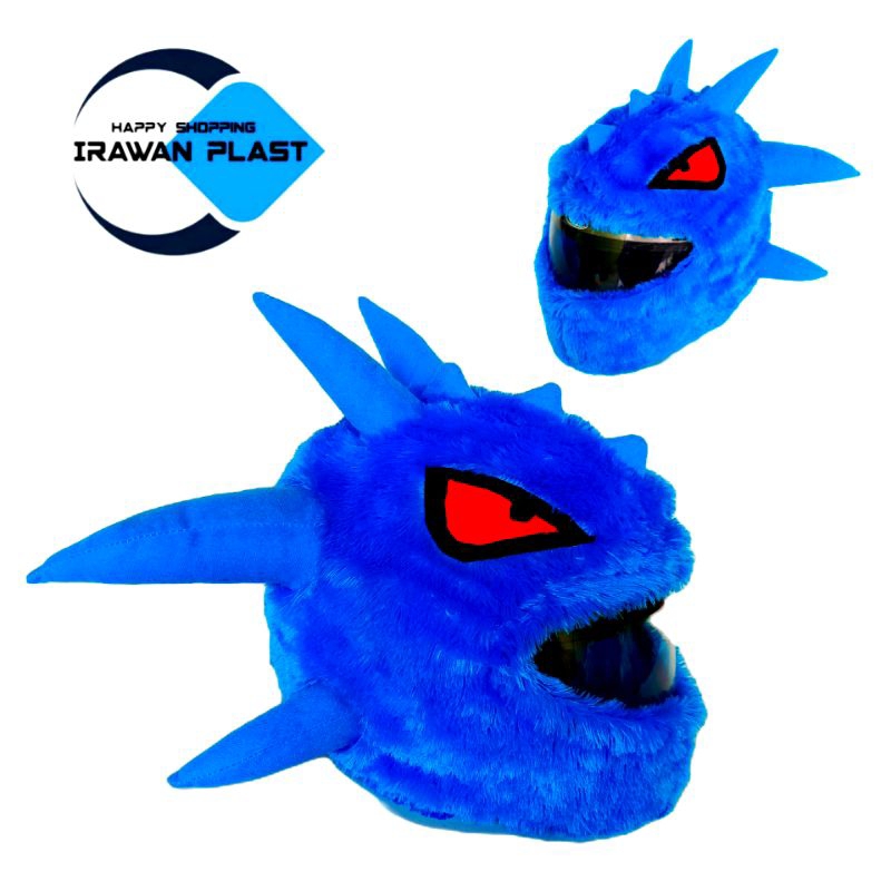 BLUE DRAGON FURY helmet Cover / helmet Cover | Shopee Malaysia