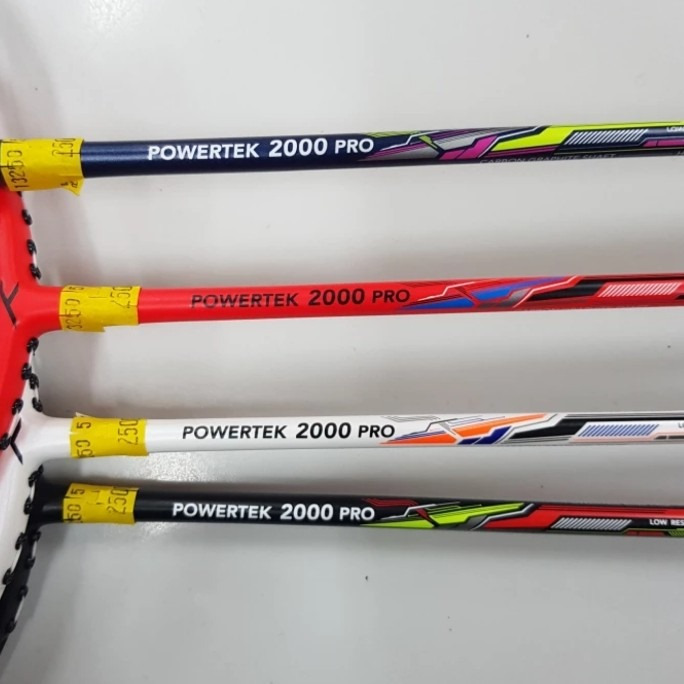 Complete Package Of ORIGINAL HUNDRED HNDRD POWERTEK 2000 PRO BADMINTON ...