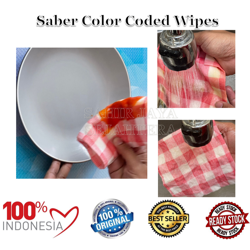 Multipurpose Wipe Saber Color Coded Wipes Hygienic Wipe Food Industry ...