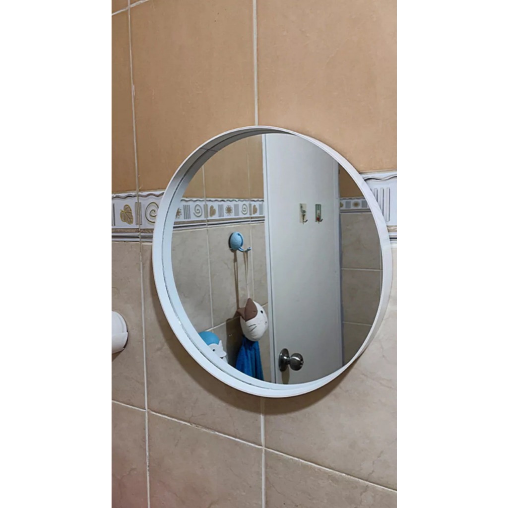 Round Mirror Diameter 40cm / Aesthetic round mirror / wall mirror ...