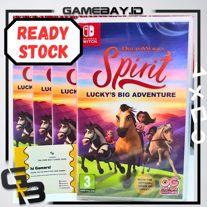 Nintendo Switch Spirit Lucky's Big Adventure Dreamworks | Shopee Malaysia
