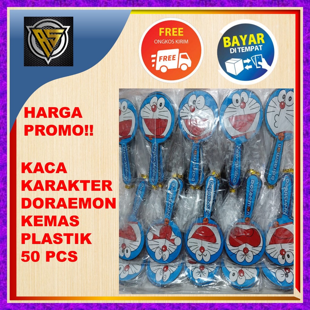 (50 Pcs) Doraemon Cartoon Character Mirror Glass Wedding Souvenirs ...