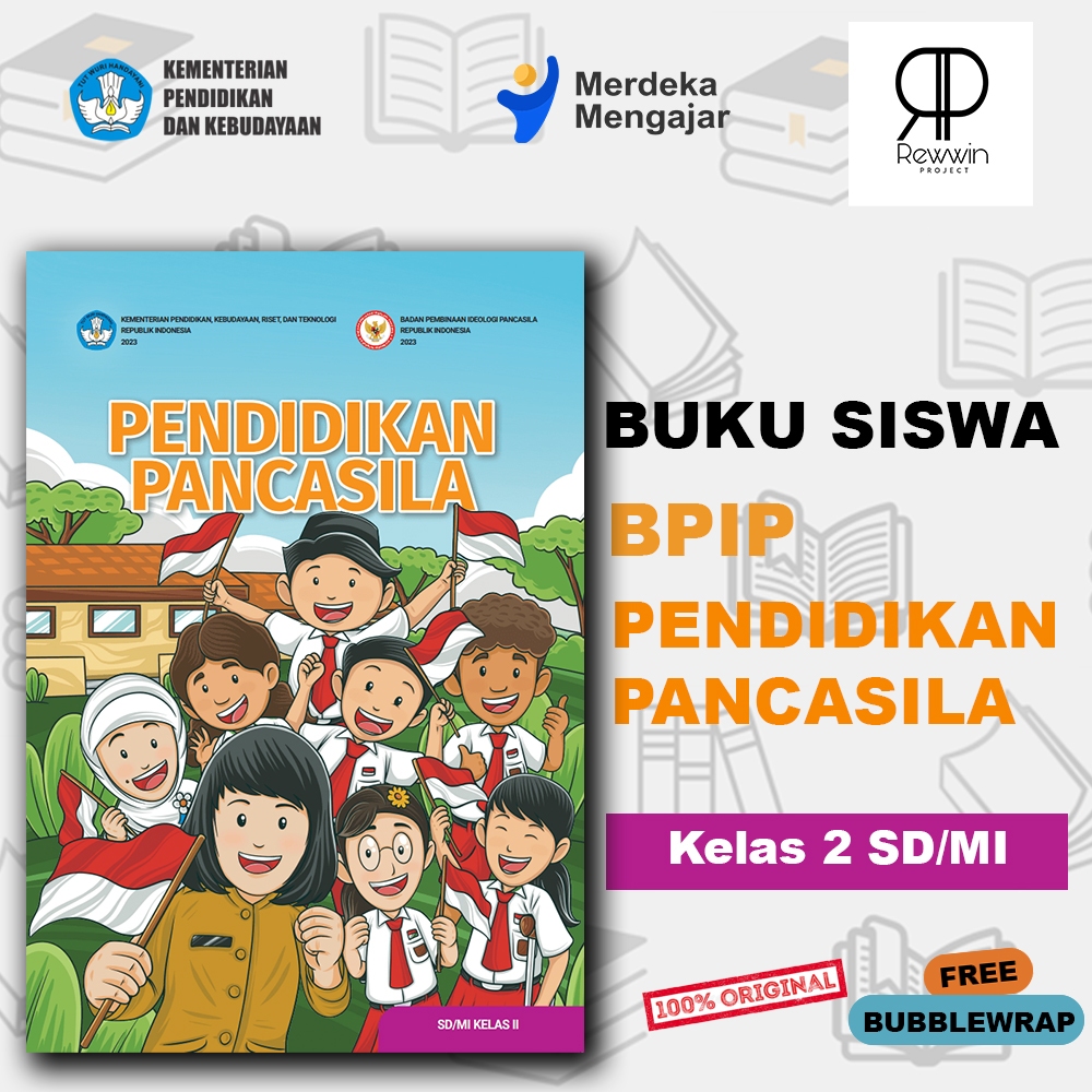 PANCASILA EDUCATION Book - PPKN - Class 2 SD Merdeka Curriculum ...