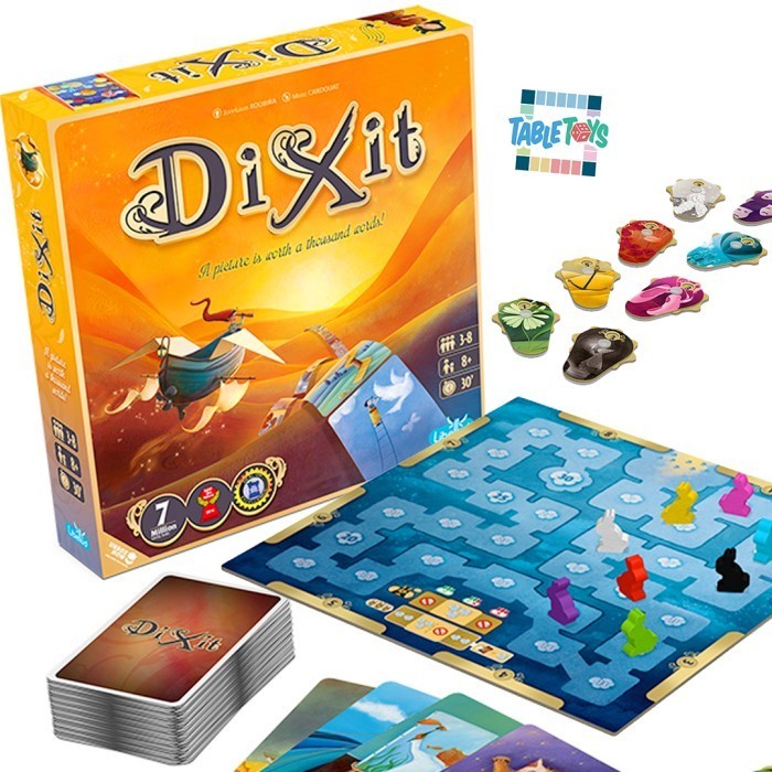 Dixit Board Game Original 3 Languages (English, Philippines, Indonesian) | Shopee Malaysia