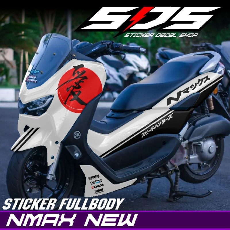 Decal Sticker Yamaha Nmax NEW FULL BODY motif Variation JAPAN Decal ...