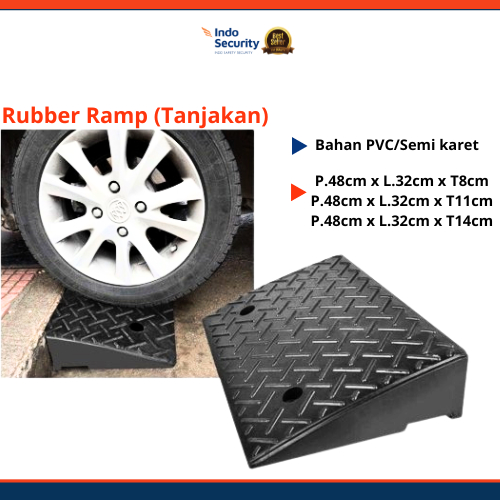 Pvc CURB RAMP RUBBER RAMP PVC Climb MONTOR Car 14CM | Shopee Malaysia