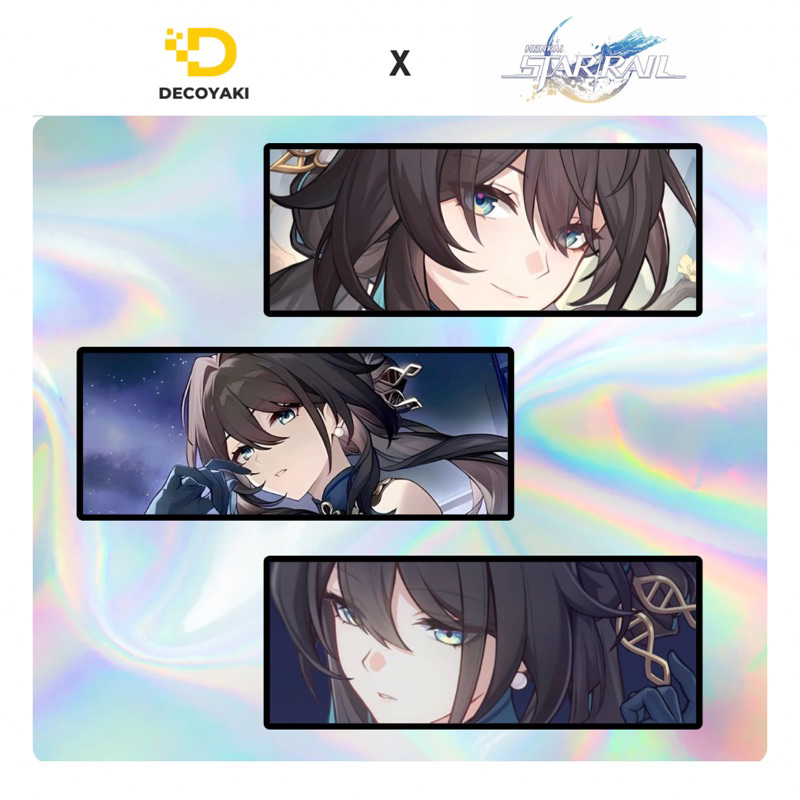 Ruan Mei Honkai Star Rail Hologram Slap Sticker, Ruan Mei Honkai Star ...