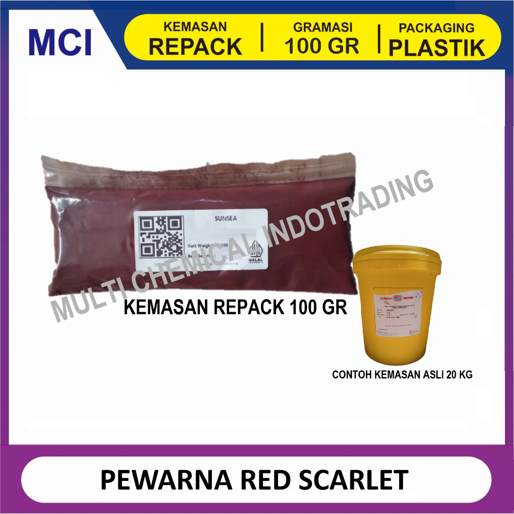 MERAH Red SCARLET / RED FOOD GRADE FOOD COLORING. 100gr | Shopee Malaysia