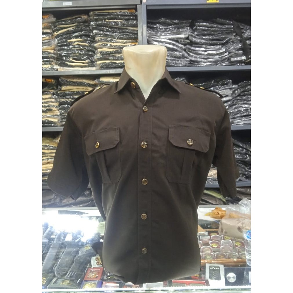 SAFARI SATPAM UNIFORM SET / GARUDA BUTTON SECURITY SET | Shopee Malaysia