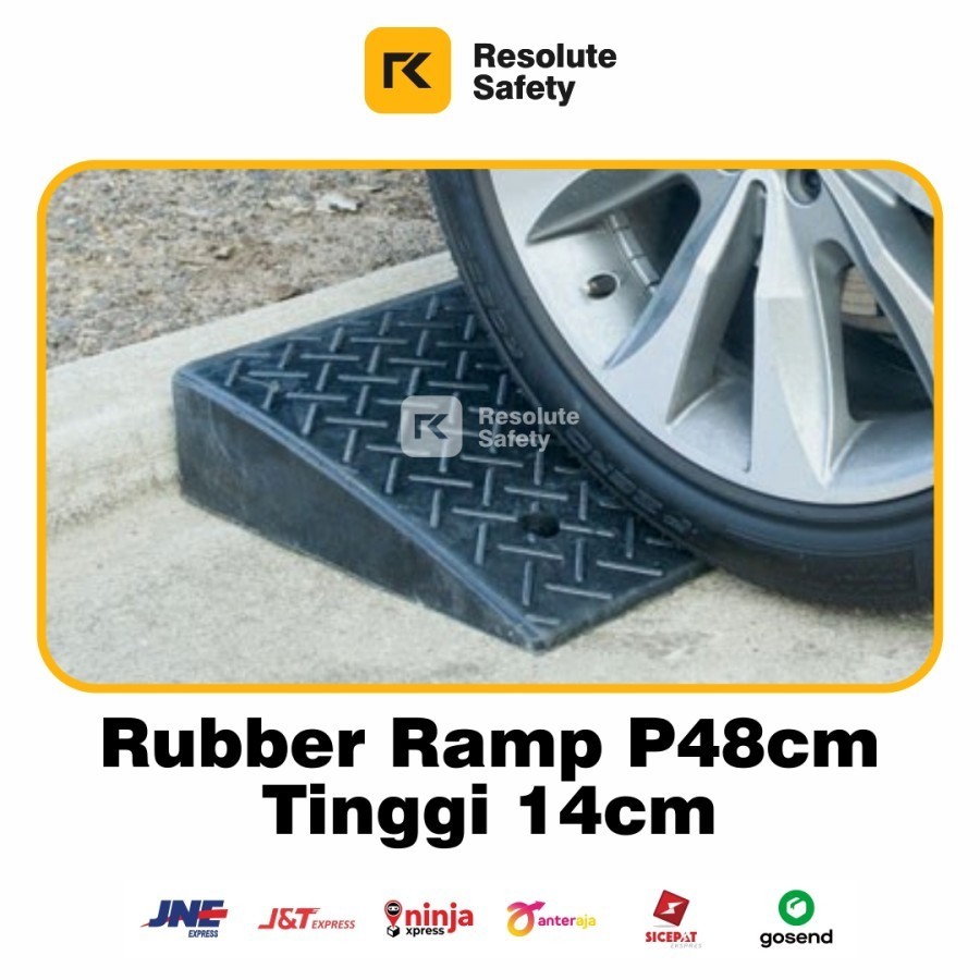 Rubber Ramp Rubber Climbing Pedestal Tilt Height 14cm x 48cm | Shopee ...