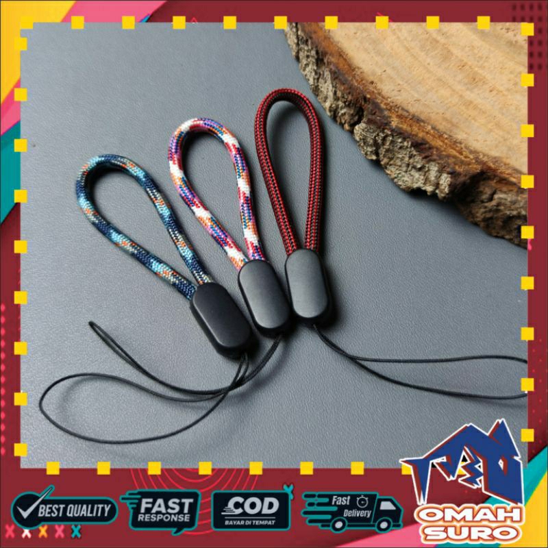 GANTUNGAN V2 FINGER HP HANGER STRAP/WRIST STRAP PARACORD LANYARD ...