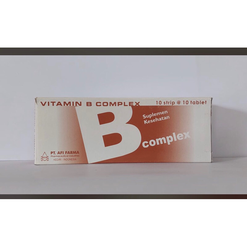 Vitamin B COMPLEX 10 Tablets / Strips | Shopee Malaysia