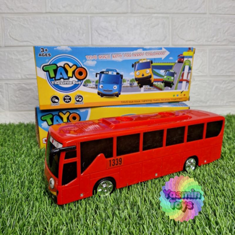 Tayo The Little bus Bump and Go 665 car for children | Shopee Malaysia