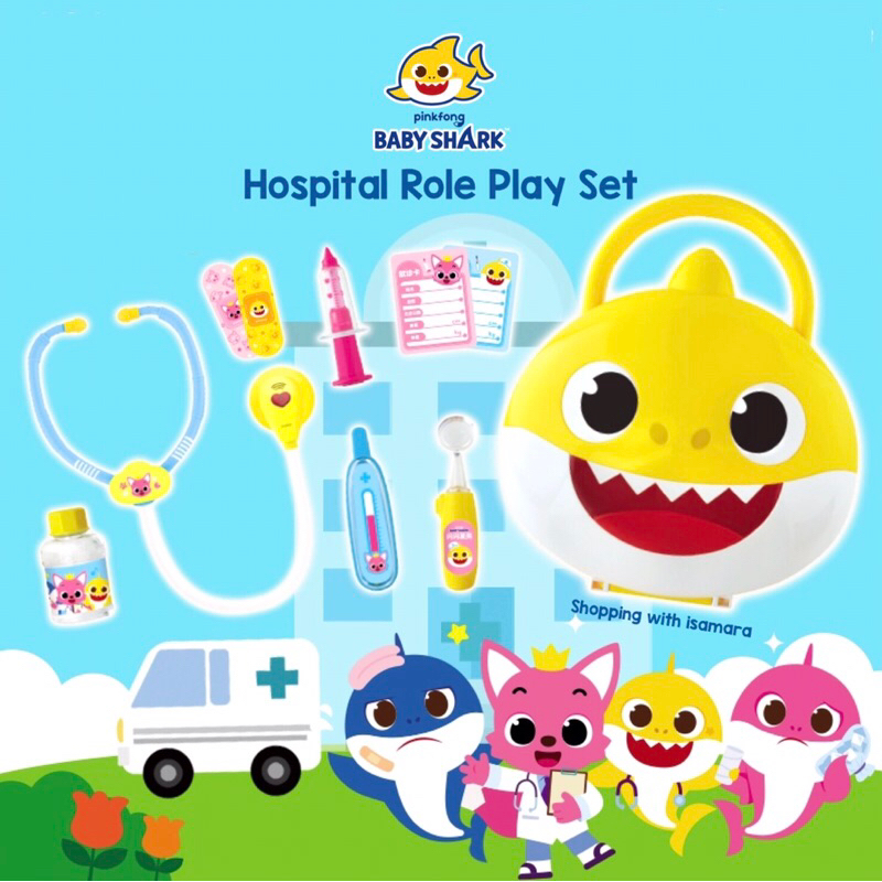 Pinkfong Baby Shark Hospital Play / Toy / Doctor's Toy | Shopee Malaysia