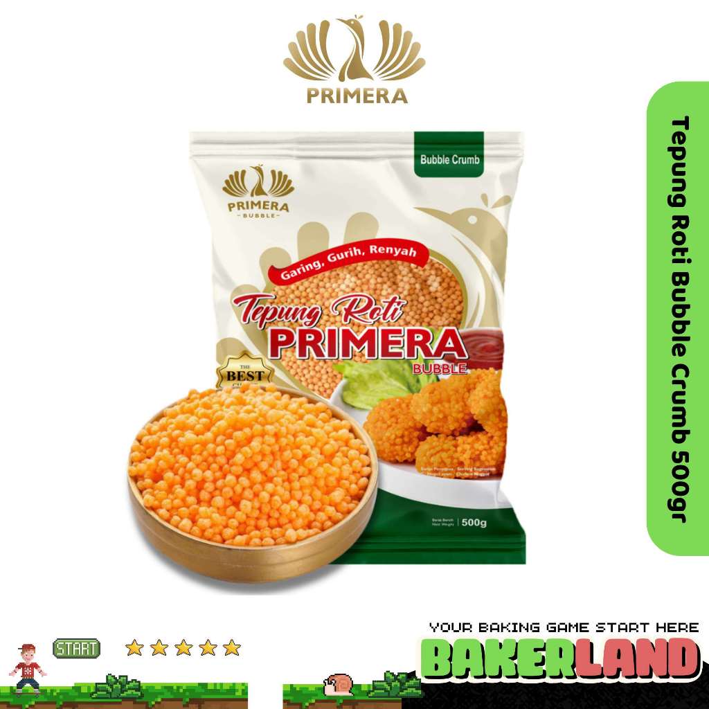 Primera Bread Flour Bubble Crumb/Bubble Crumb/Buble Crumb For Nuggets ...