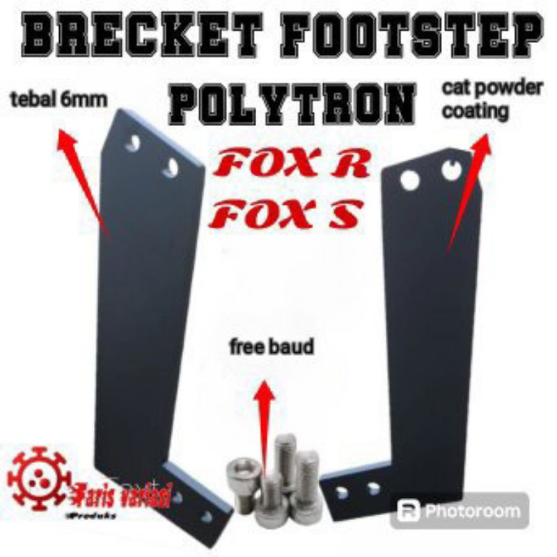 Footstep polytron fox r fox s Rear extender | Shopee Malaysia