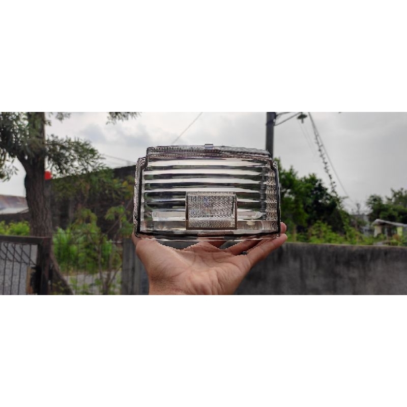 HITAM Mika GLASS lamp stop STOPLAMP gl pro max SMOKE BLACK CRYSTAL mica ...