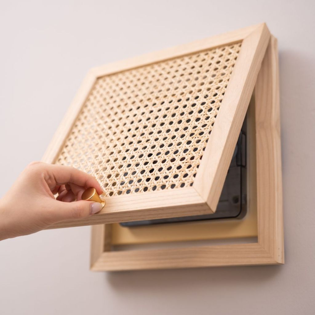 Serena - Aesthetic Rattan House Electrical Panel Cover | Shopee Malaysia