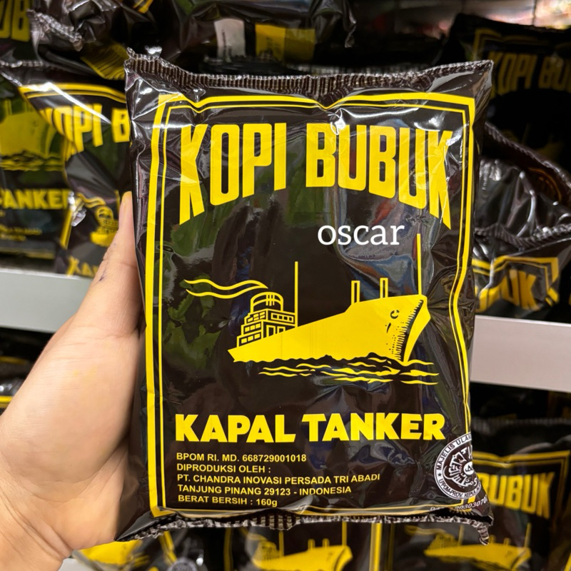 Kapal Tangker 160g coffee, OLD packaging powder, deliciously fragrant ...