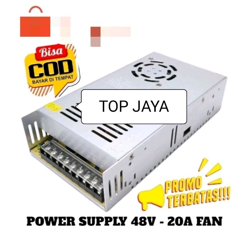 Switching Power Supply PSU 48V 20A High Quality, 48volt 20 Ampere Fan ...