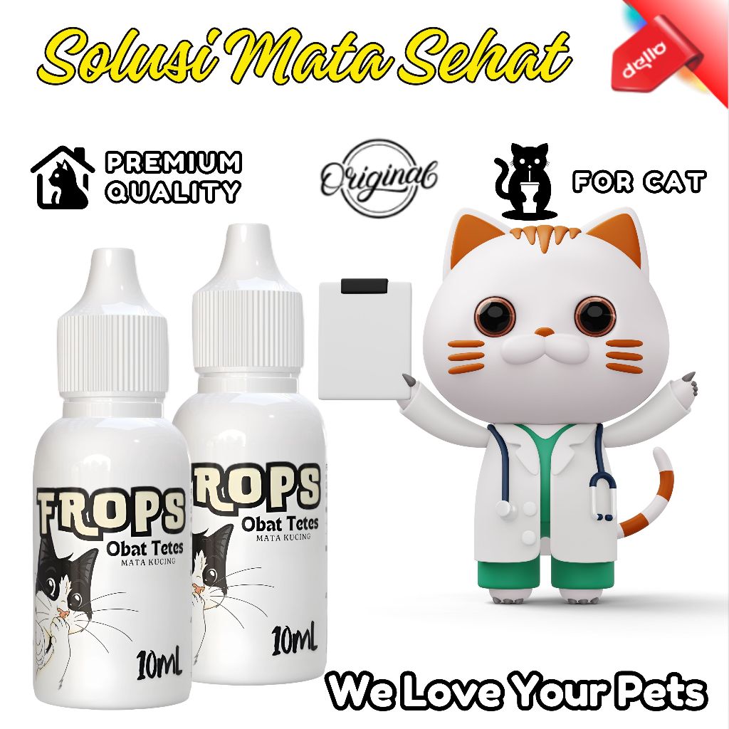 MATA Dello Eye Drops FOR CAT Rabbit Dogs Eye Irritation FOR CAT ...