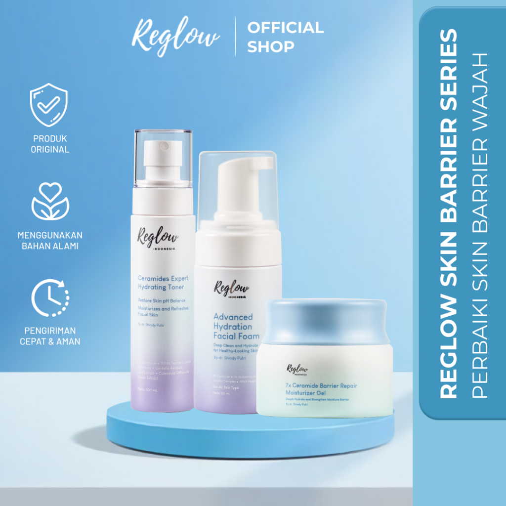 Reglow Skin Barrier Series Package Maintains Facial Barrier ...