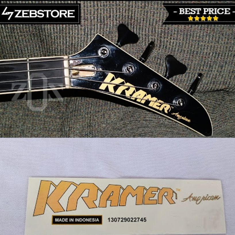 Kramer Headstock Sticker Decal | Shopee Malaysia