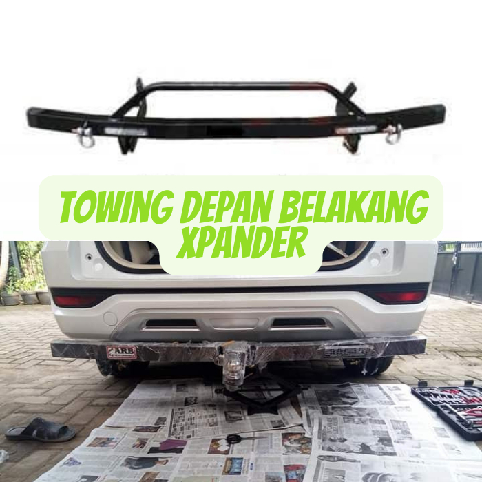 Xpander Car Front and Rear Safety Iron Towing | Shopee Malaysia